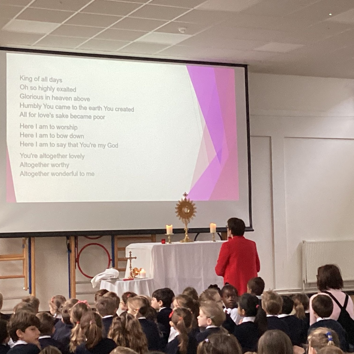 Cardinal Newman Catholic Primary School - Whole School adoration