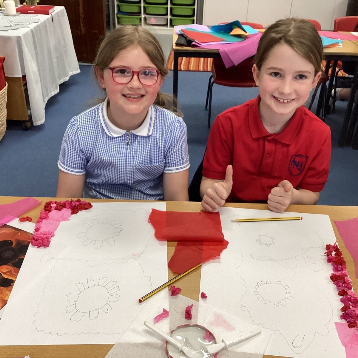 Cardinal Newman Catholic Primary School - Ruby Class - Art