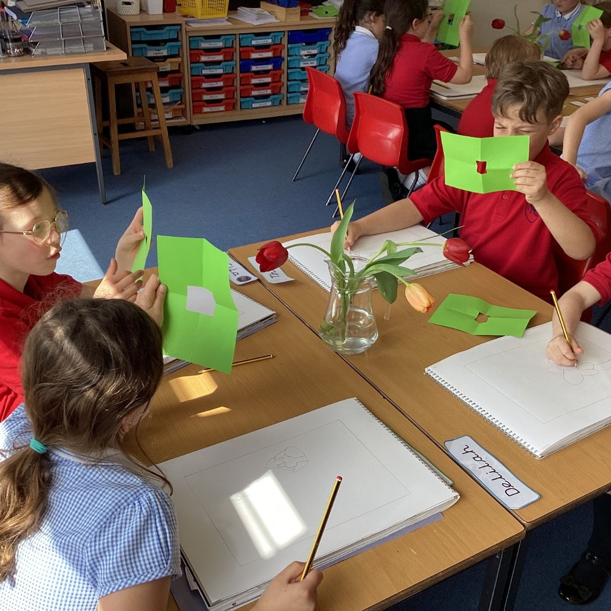 Cardinal Newman Catholic Primary School - Ruby class - Art lesson